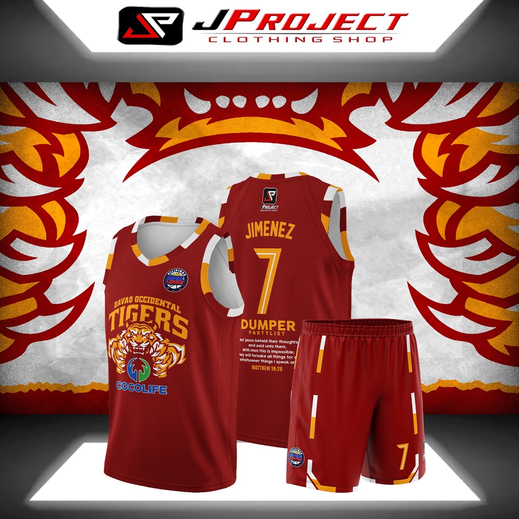 DAVAO OCCIDENTAL - TIGERS JERSEY SUBLIMATION VERSION 2 | Shopee Philippines DAVAO OCCIDENTAL - TIGERS JERSEY SUBLIMATION VERSION 2 | Shopee Philippines