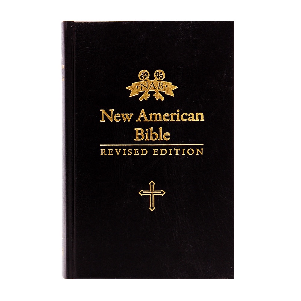 Bible House New American Bible Revised Edition Hardbound BIG Size Black ...