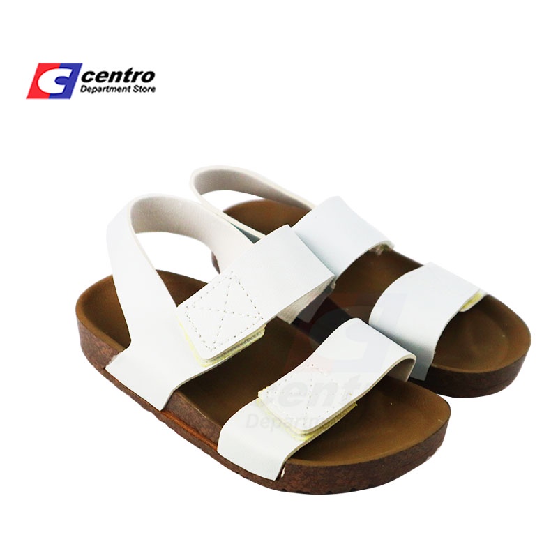 CENTRO BOY'S 2STRAP SANDALS WHITE | Shopee Philippines