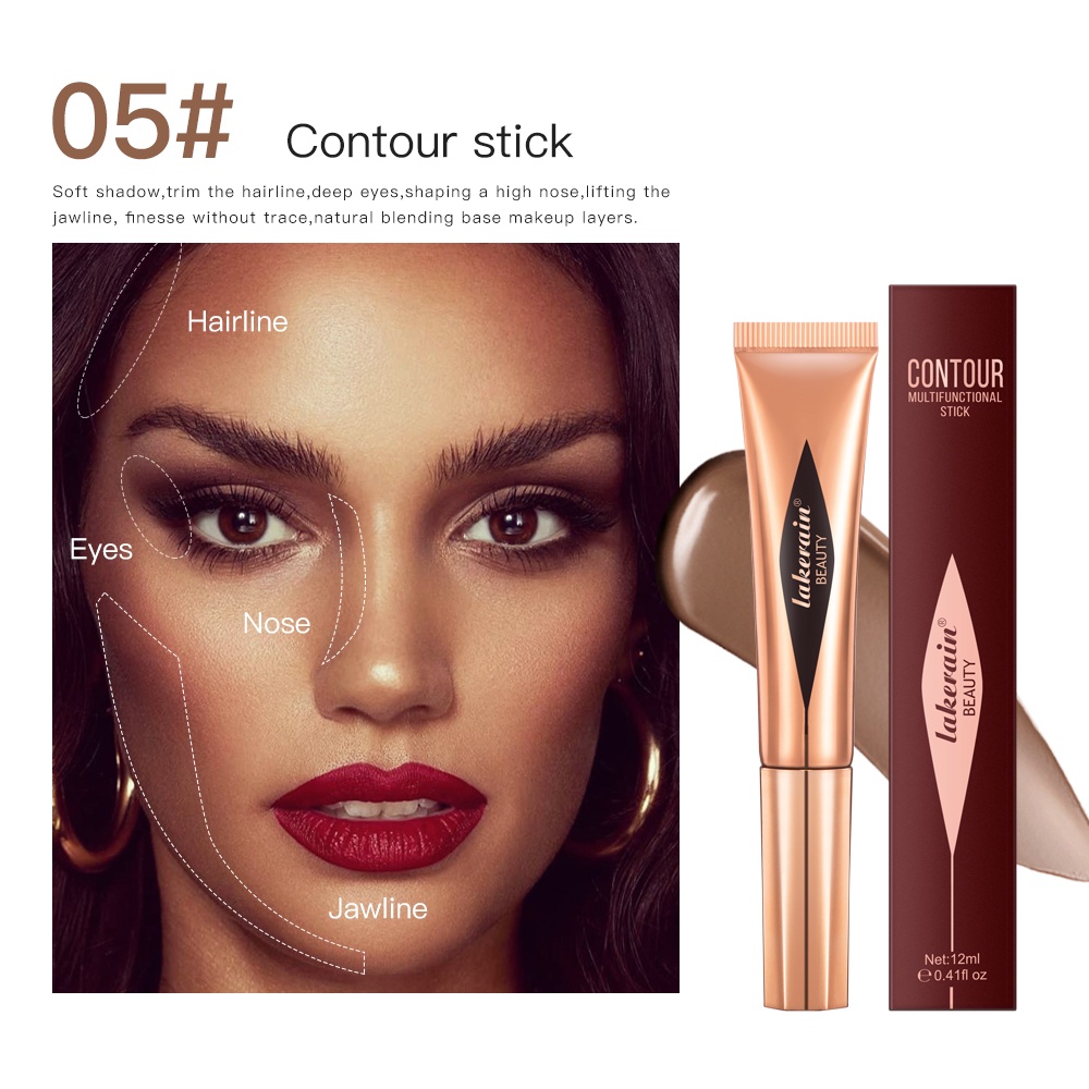 Lakerain Liquid Contour Stick Highlighter And Beauty Wand Blush Face ...