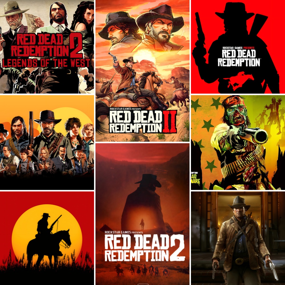 Red Dead Redemption 2 Poster A4 Size | Shopee Philippines