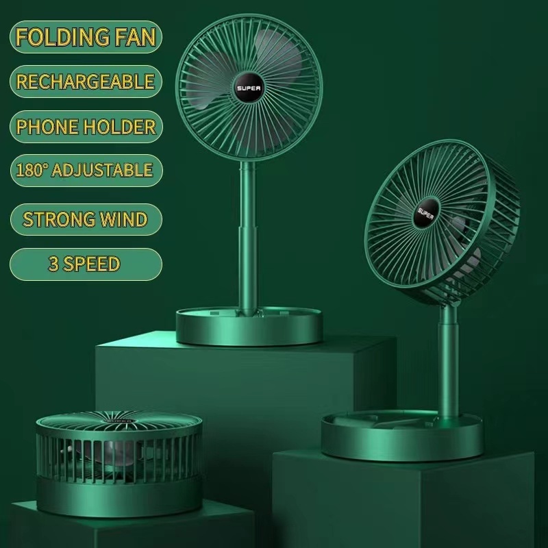 USB Kipas Small Cooling Handy OfficeTable Adjustable Desk Home Mini Fan ...