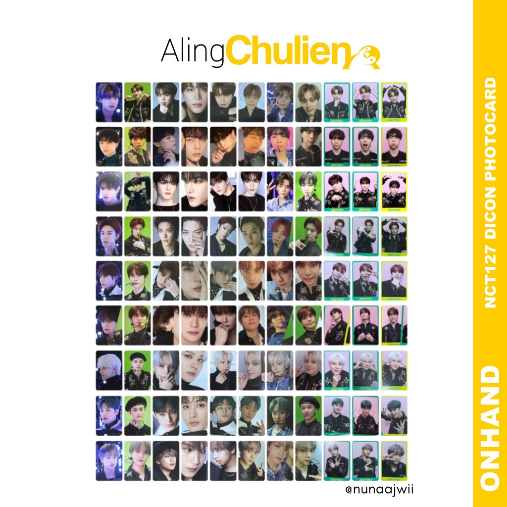 NCT127 YUTA DOYOUNG JAEHYUN DICON DFESTA Photocard Photo card Official | Shopee Philippines