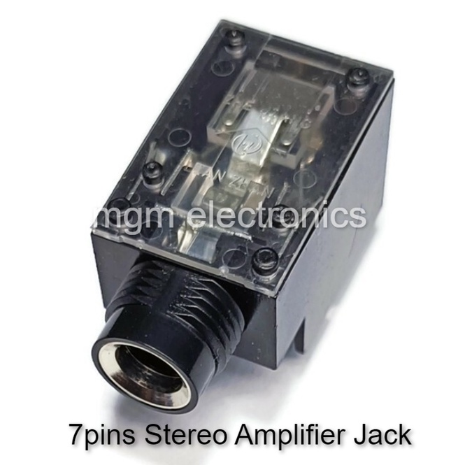 7PINS STEREO JACK MICROPHONE INPUT JACK for KONZERT/SAKURA | Shopee ...