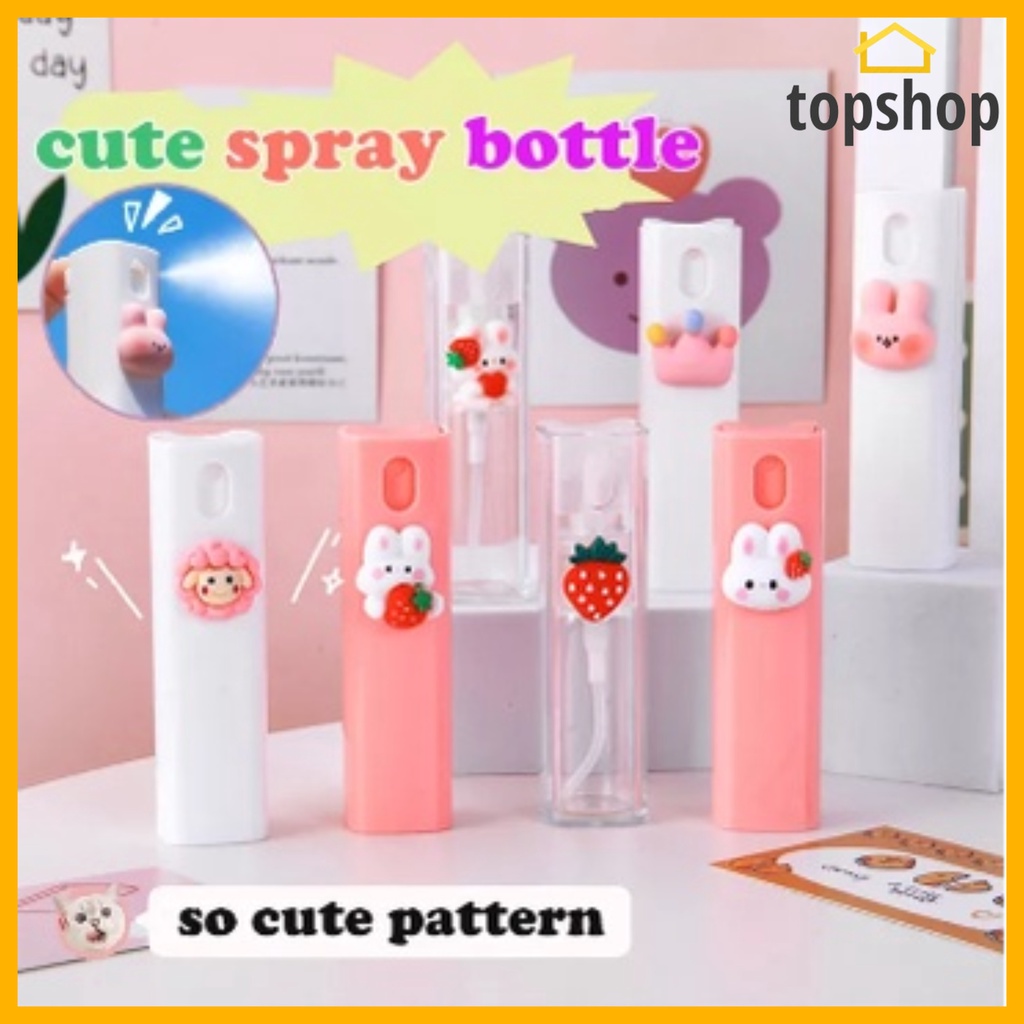 TOPSHOP 10ml Cute Square Tube Spray Bottle Perfume Alcohol Spray Bottle ...