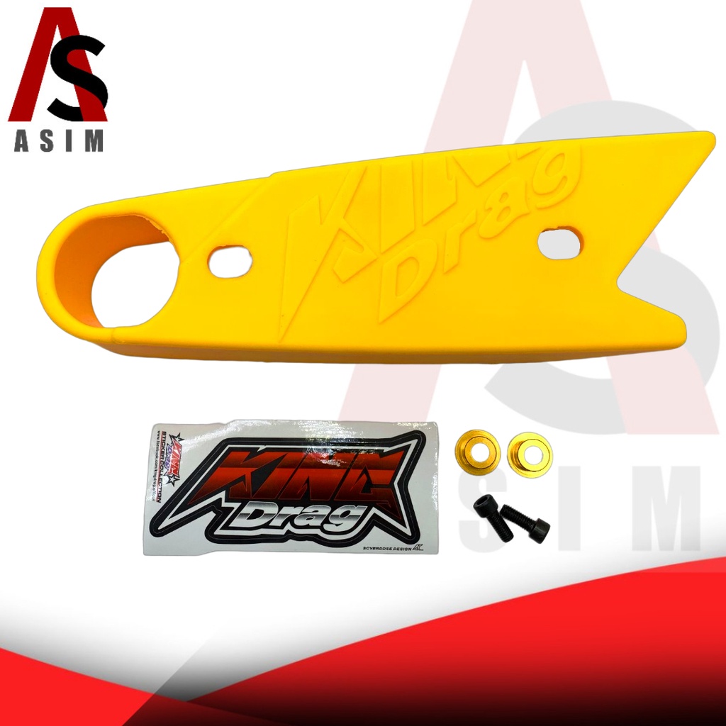 King Drag Chain Guide Universal Rubber Chain Guard For LC150/ Raider150 ...