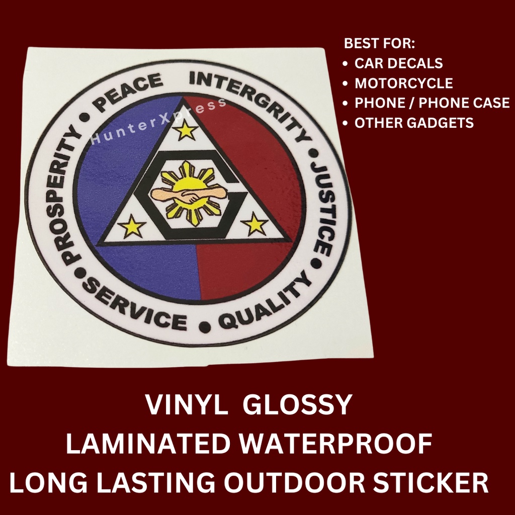 PGBI Guardian Brotherhood Design Sticker (Sold per piece) | Shopee ...