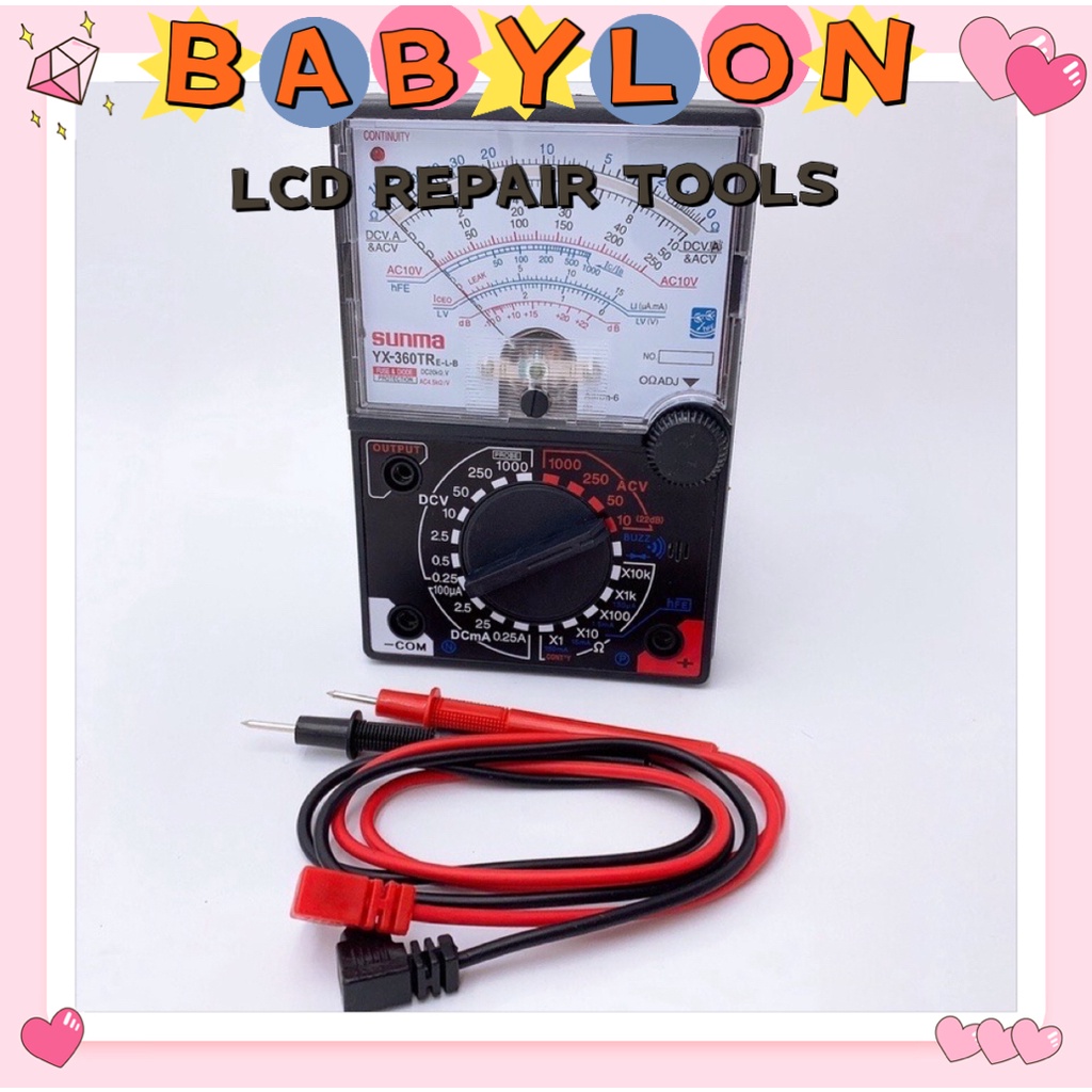 Multi Tester Samwai YX-360 E-L-B Multi Meter Multimeter Multitester ...