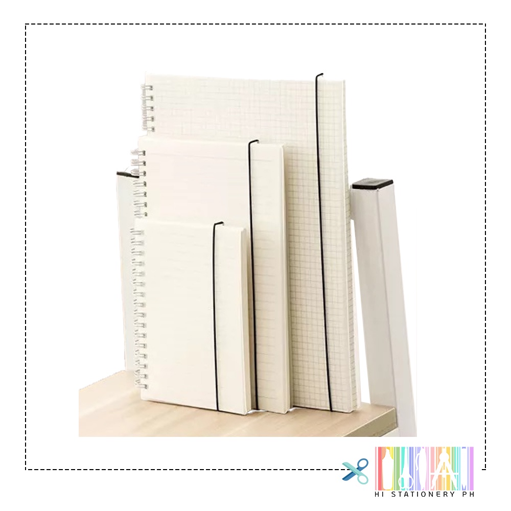 Spring Notebook Double Coil Lined Dot Grid Blank A5 B5 A4 Shopee Philippines