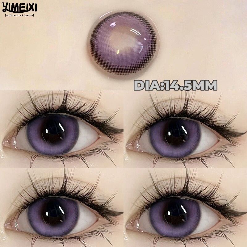 【COD&Doll eyes】Ymeixi 2piece Contact Lenses High Light Style Large ...