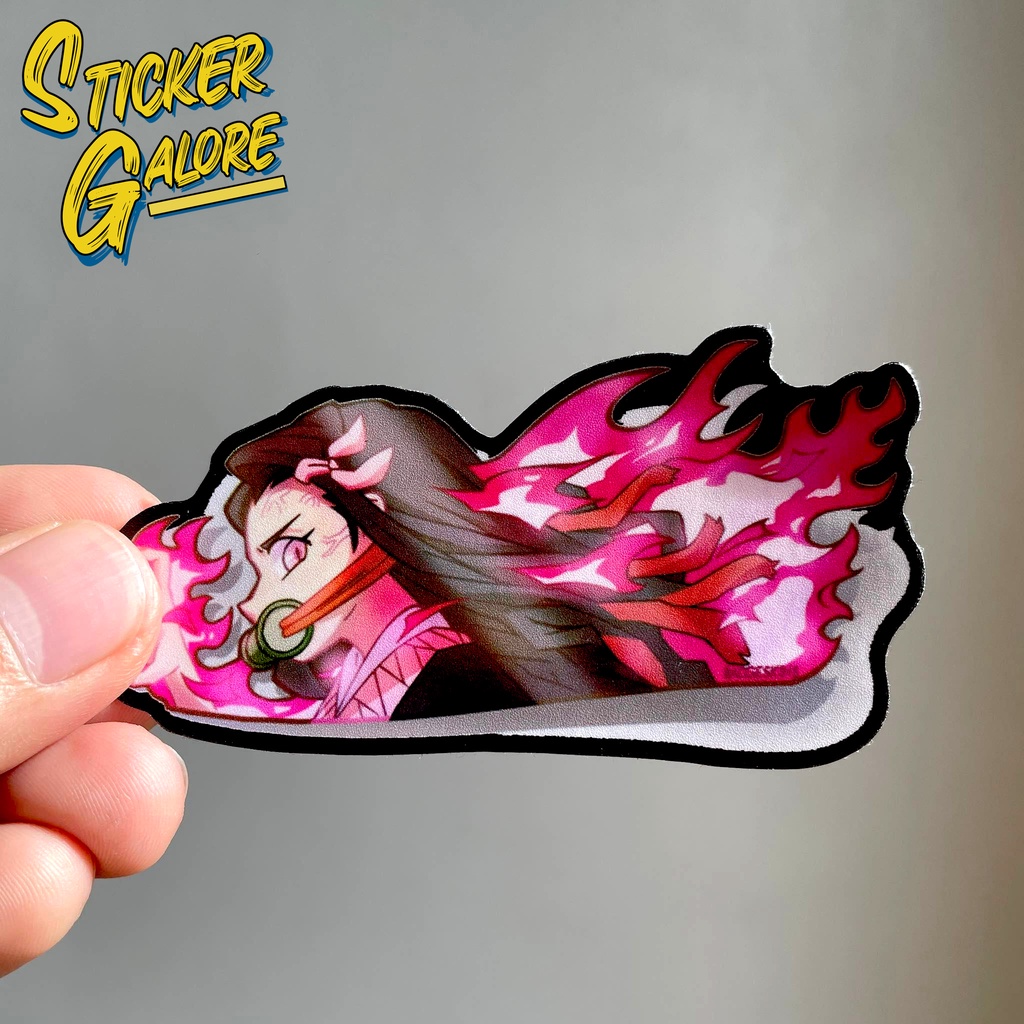 DEMON SLAYER PREMIUM PEEKER STICKERS (waterproof and scratch proof ...