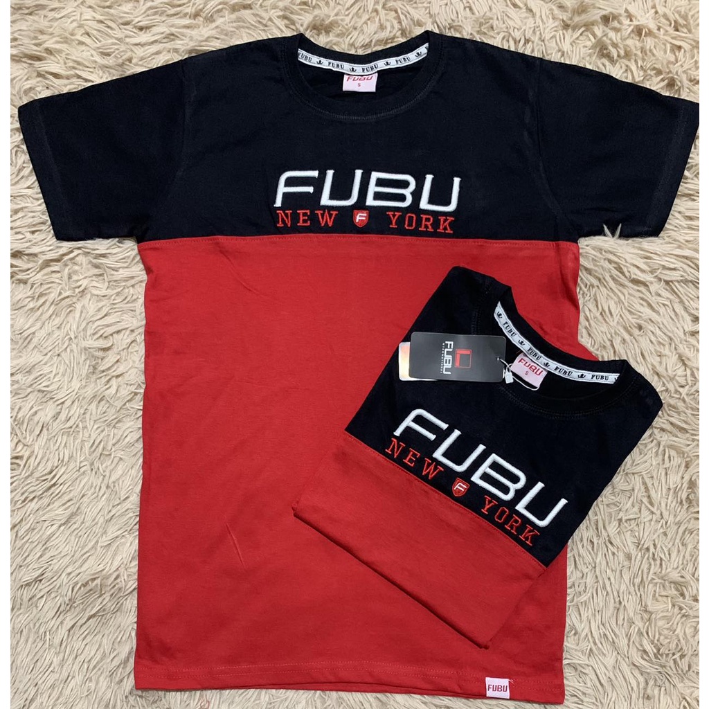 FUBU Couple T-Shirt (Original Overrun) | Shopee Philippines