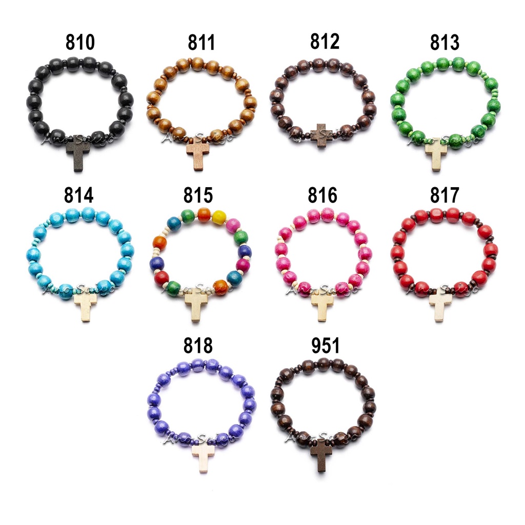 AnoSaiyo Holy Rosary Bracelet Catholic Devotional Prayer Spiritual Tool ...