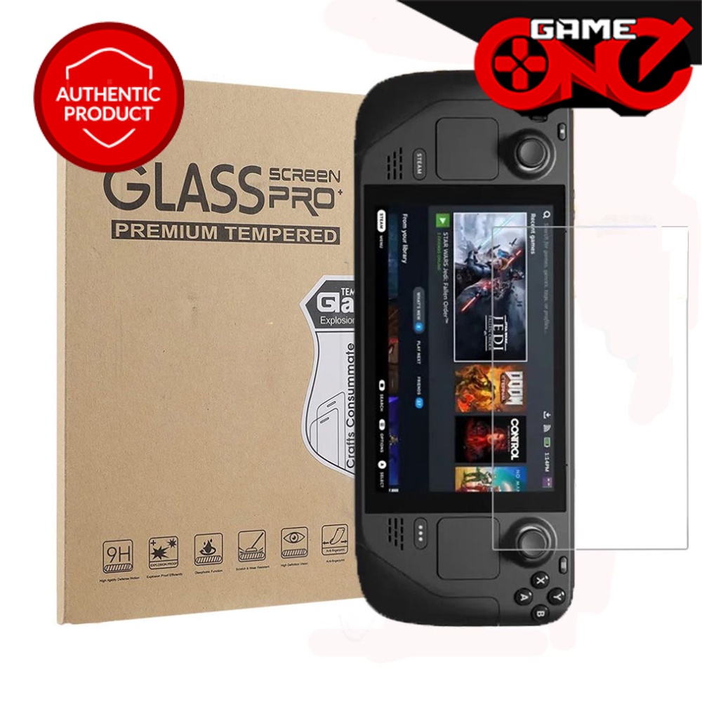 Glass Screen Pro Premium Tempered Glass Protector for Steam Deck ...