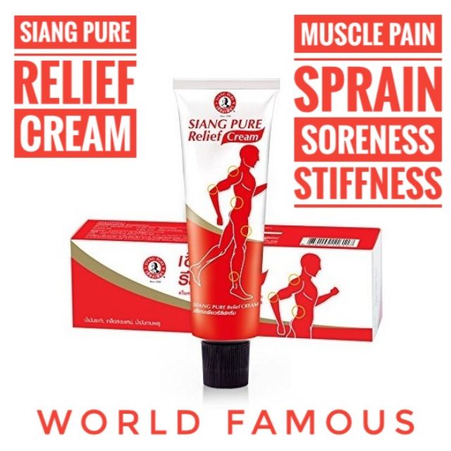 SIANG PURE RELIEF CREAM 30GRAMS AND 60GRAMS BY M3 COLLECTION | Shopee ...