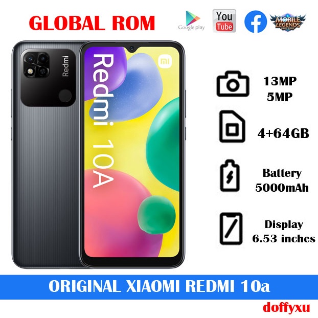 Rdmi 10a 4/64GB Global ROM Original | Shopee Philippines