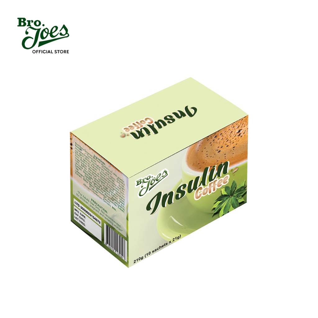 Bro Joe's Insulin Coffee - 10 Sachets/box | Shopee Philippines