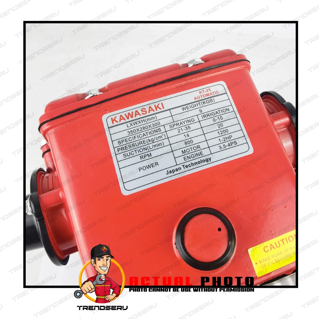 KAWASAKI AUTOMATIC POWER SPRAYER HEAD KT25 WITH COMPLETE ACCESSORIES | Shopee Philippines