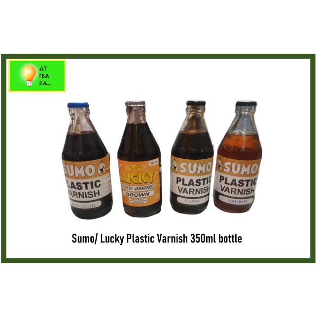 Sumo/ Lucky Brand Plastic Varnish 350ml available colors: Natural ...