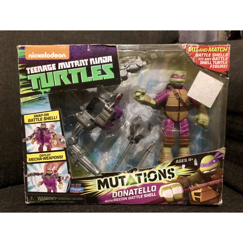 Authentic TMNT Teenage Mutant Ninja Turtles Donatello Mutations With ...