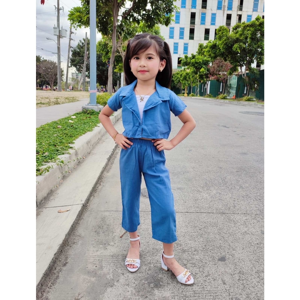 Cleo 3in1 Set Coords for Kids 3-5 Years Old ( free size) | Shopee ...