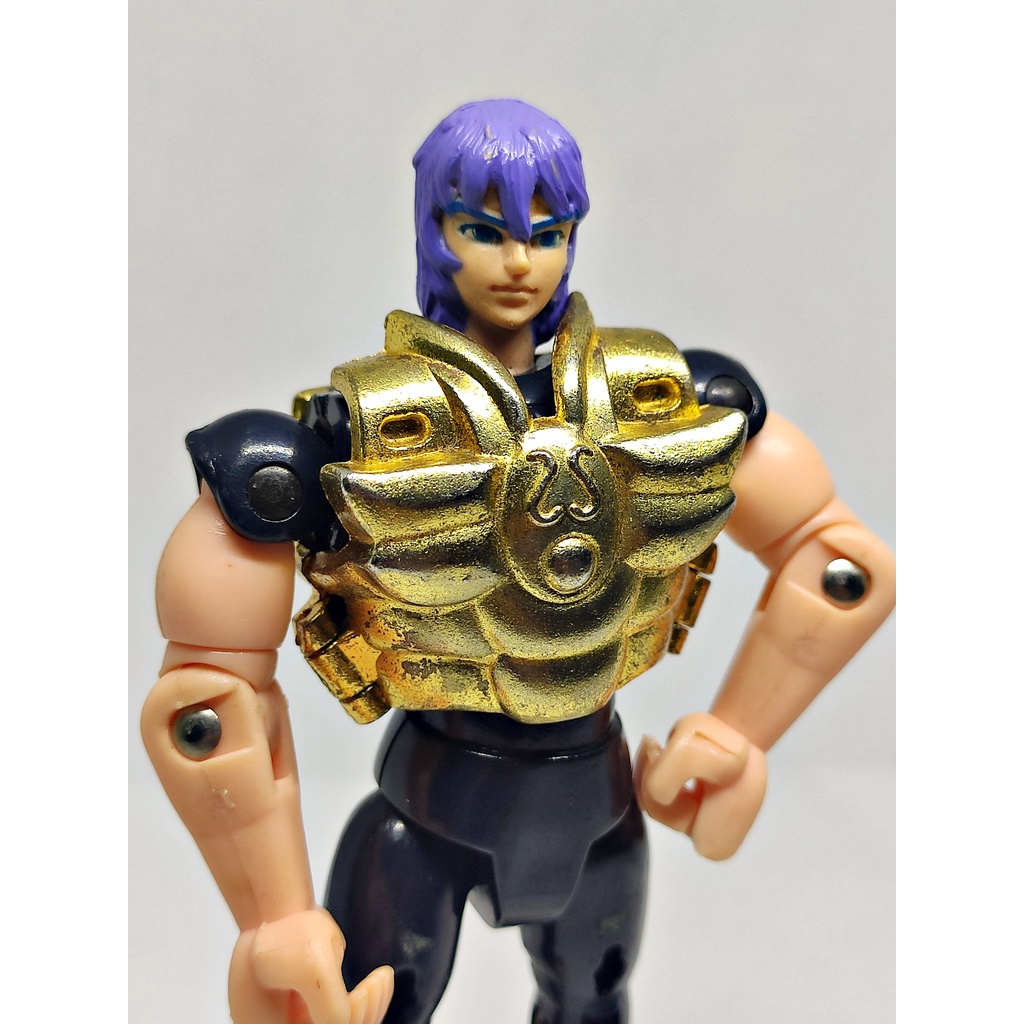 VINTAGE 1987 SAINT SEIYA BANDI SCORPION MILO GOLD SAINT FIGURE TOY ...