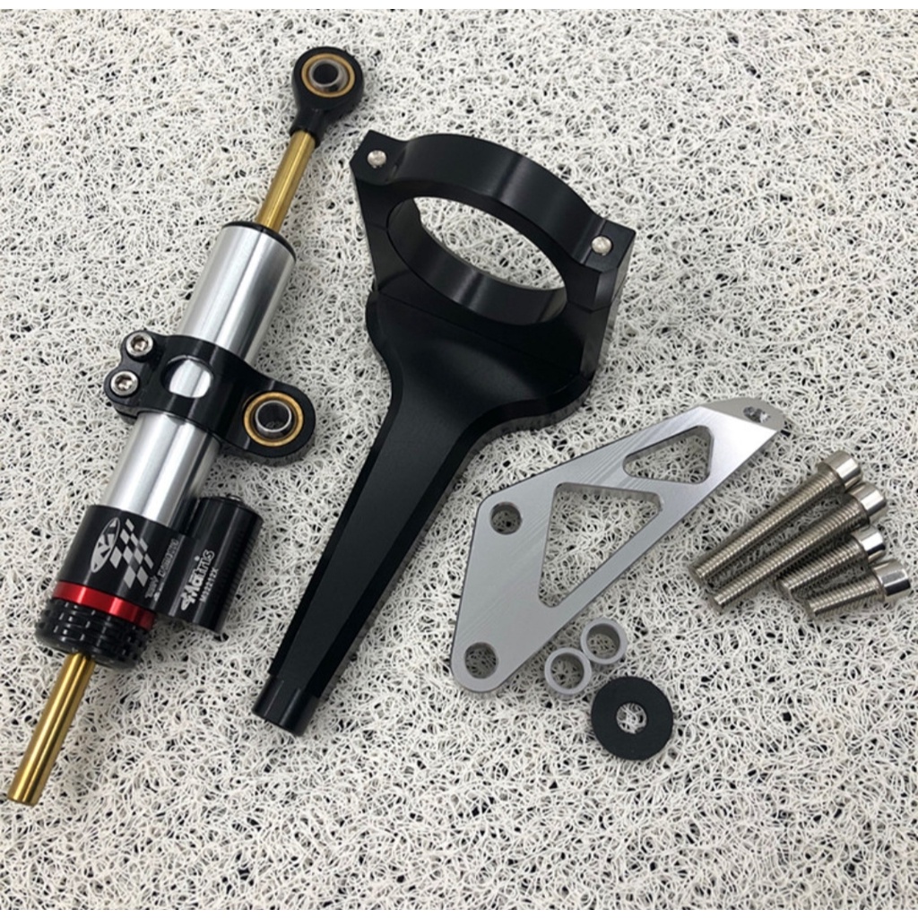 Bristol Venturi 500 steering damper handle bar stabilizer carbon fiber ...