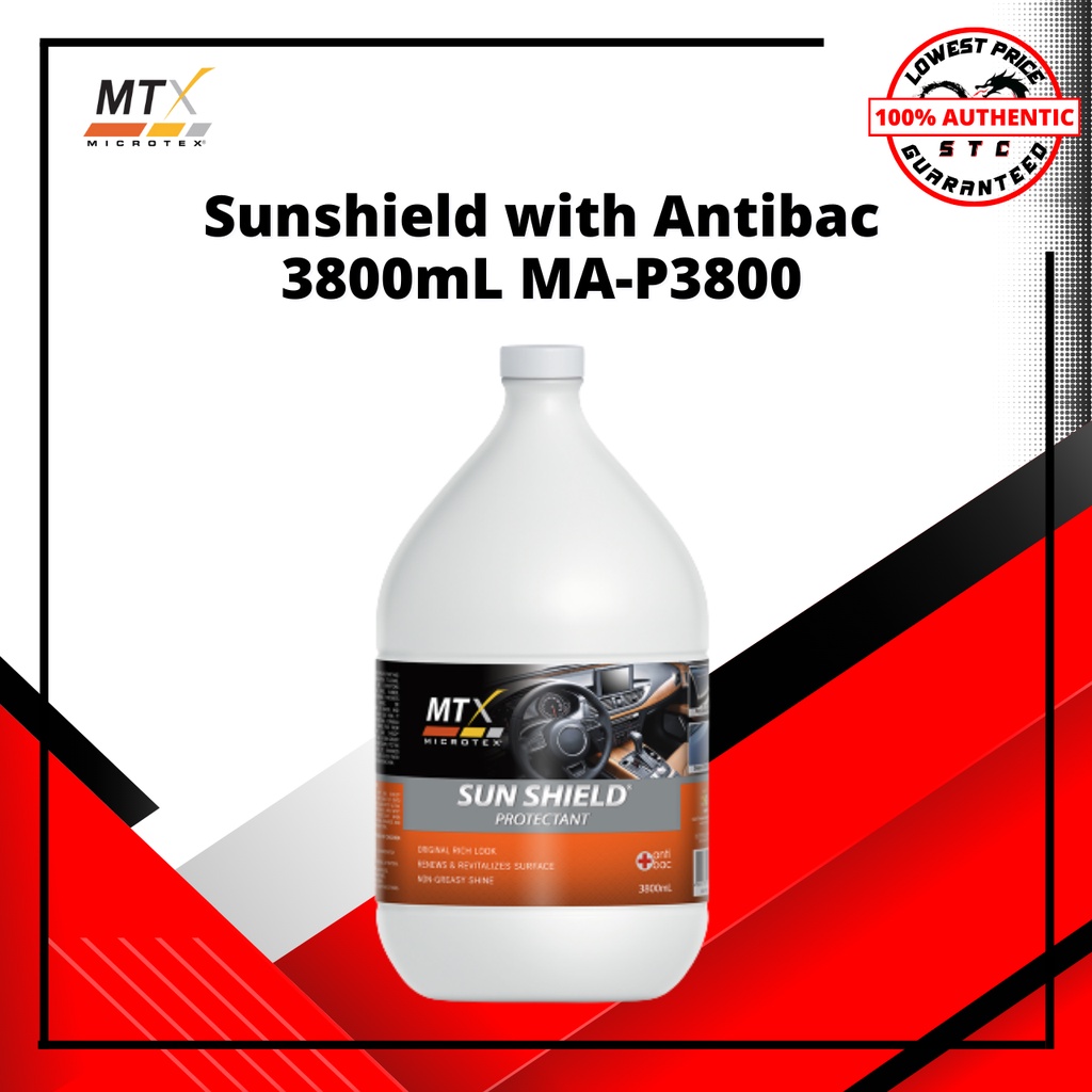 MICROTEX SUN SHIELD W/ ANTI BAC 3800ML (PROTECTANT) MA-P3800 | Shopee ...