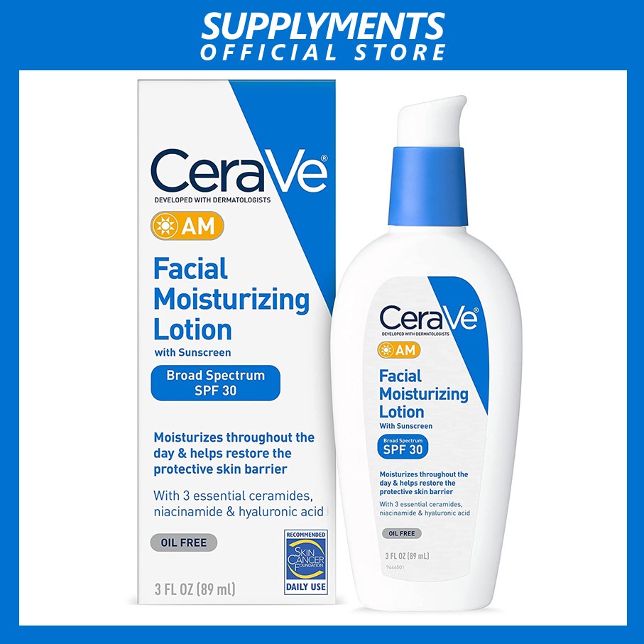 CeraVe AM Facial Moisturizing Lotion | Shopee Philippines
