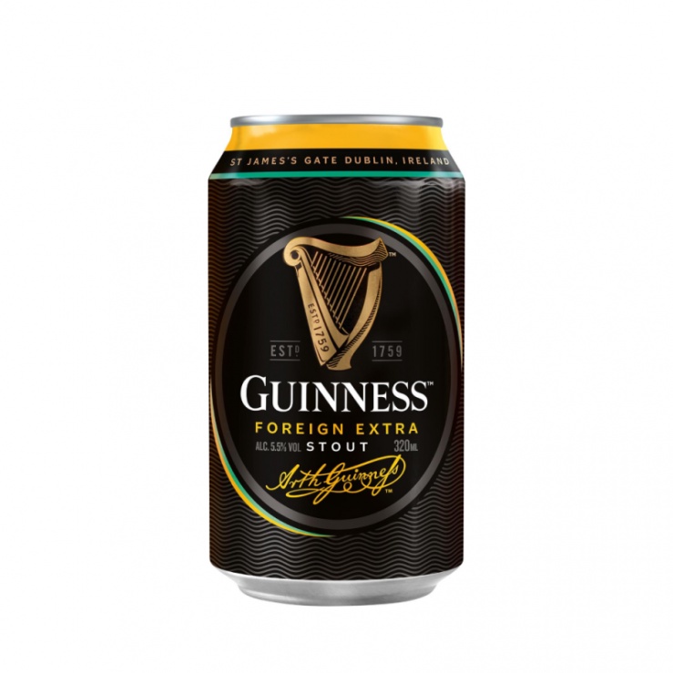 GUINNESS FOREIGN EXTRA STOUT CAN 330ML | Shopee Philippines