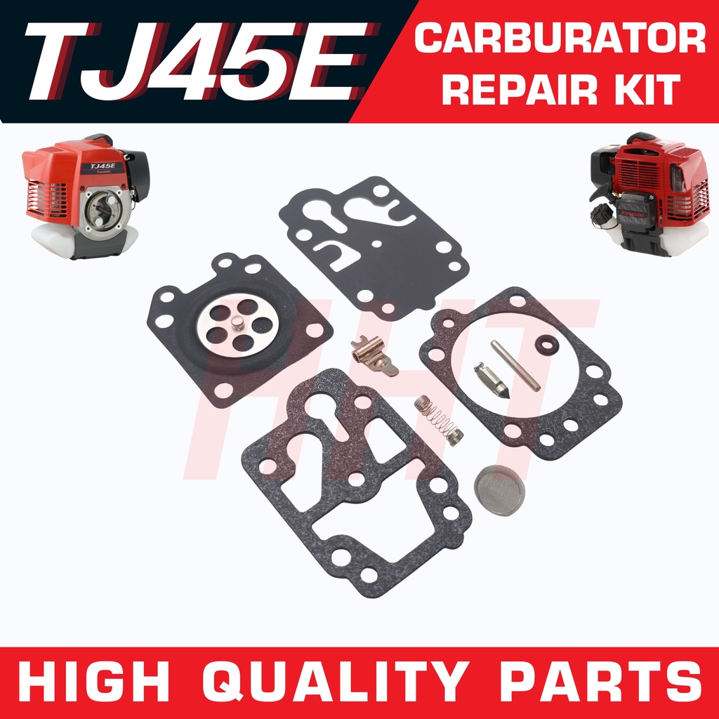 TJ45 TJ45E Carb Carburator Carburetor Repair Kit 2 Stroke Grass Cutter ...