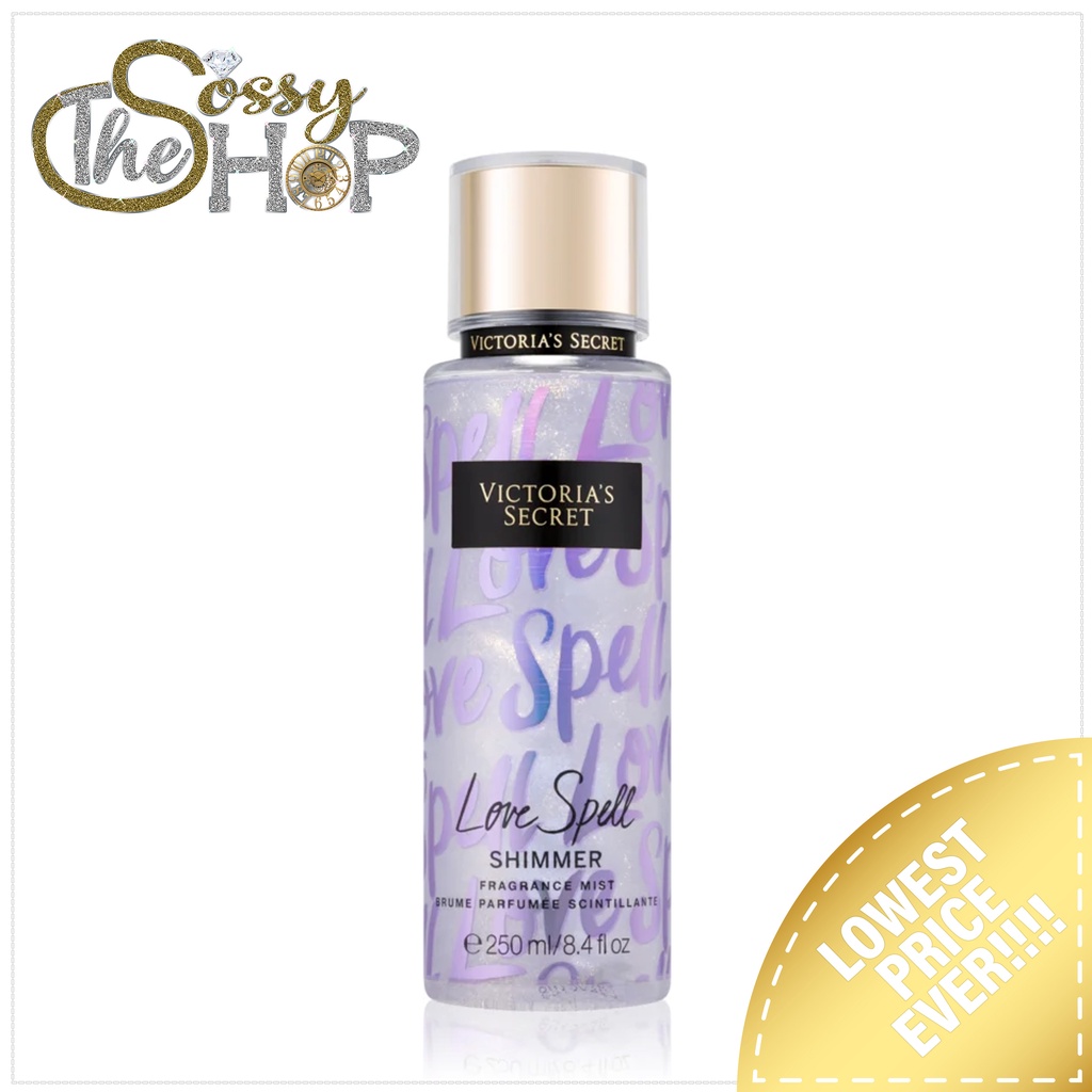 Victorias Secret Love Spell Shimmer 250ml Shopee Philippines
