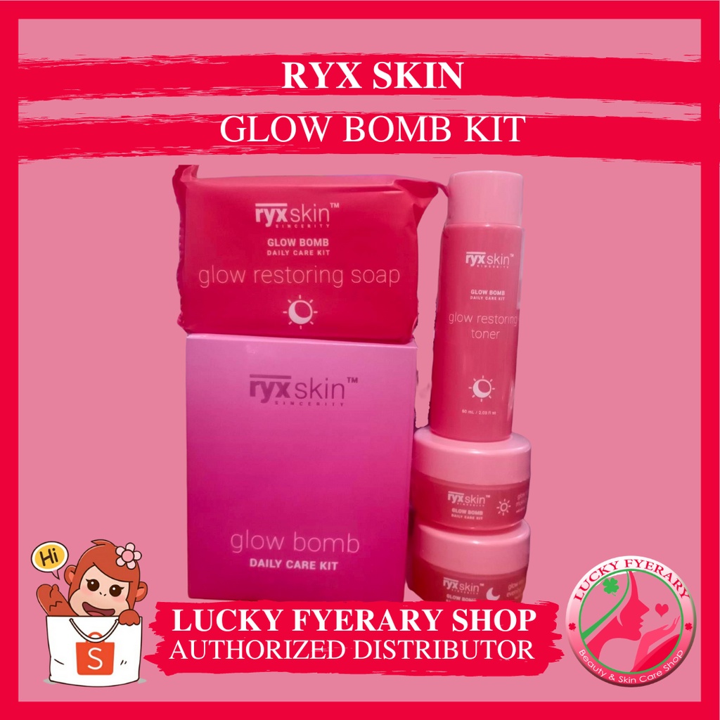 ***ORIG RYXSKINCERITY GLOW BOMB KIT***LOWEST PRICE! | Shopee Philippines