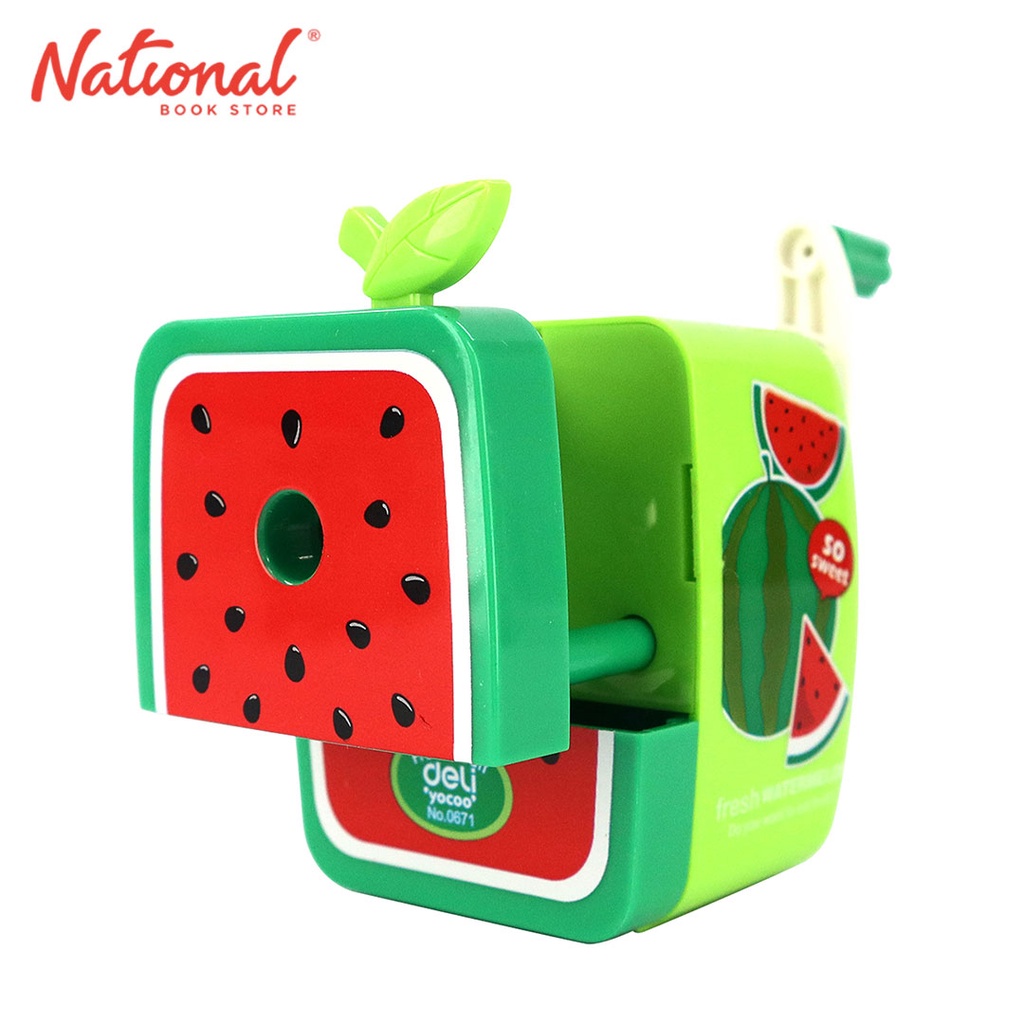 Deli Desktop Sharpener Green 671 - School & Office Supplies | Shopee ...