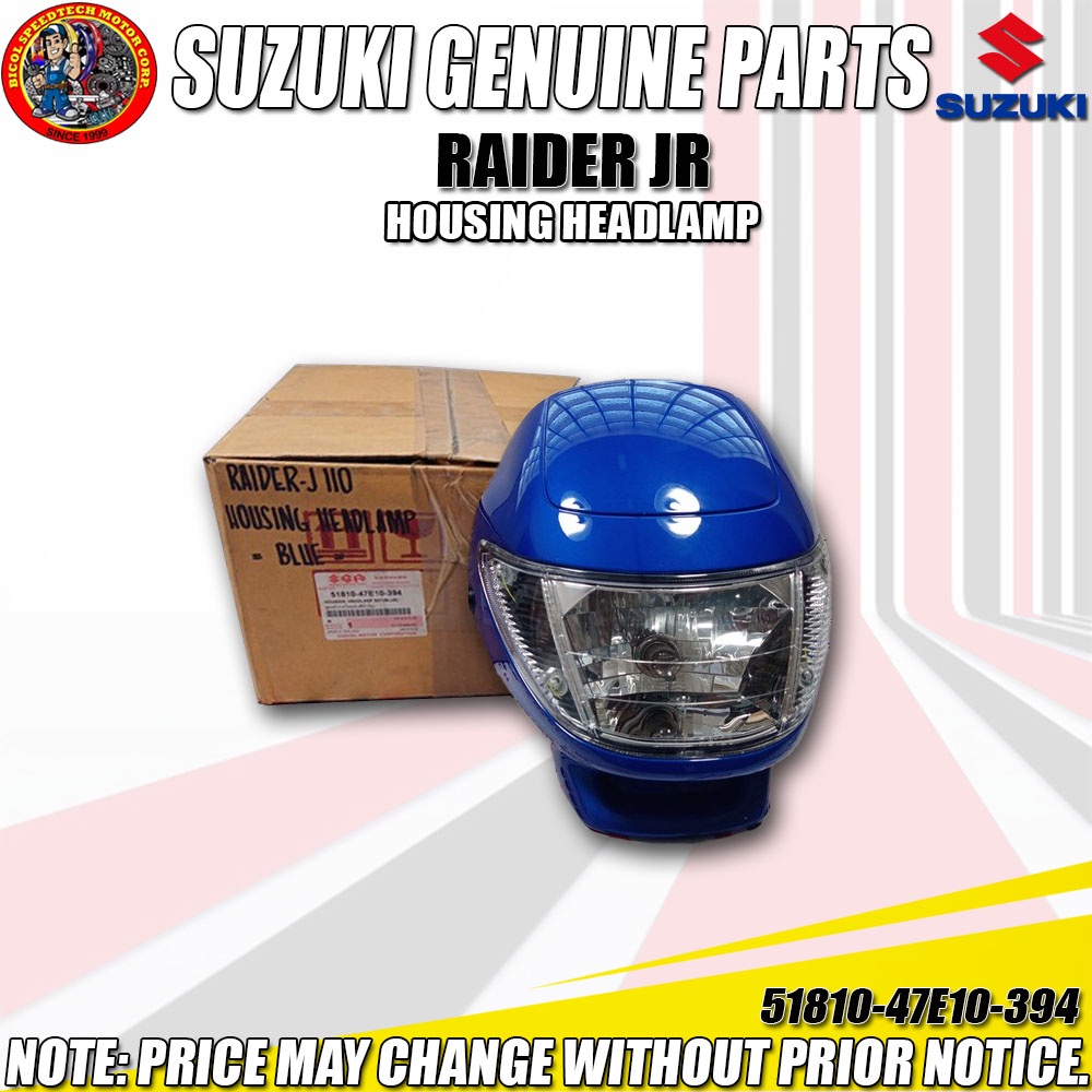 RAIDER JR HOUSING HEADLAMP (SGP) (GENUINE: 51810-47E10) | Shopee ...
