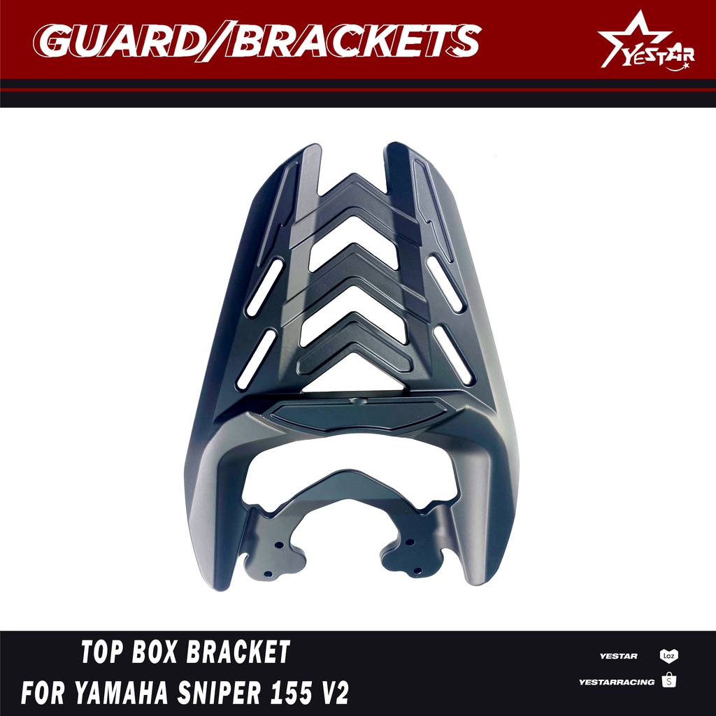 YESTAR Racing Top Box Bracket For YAMAHA Sniper 155 v2 | Shopee Philippines