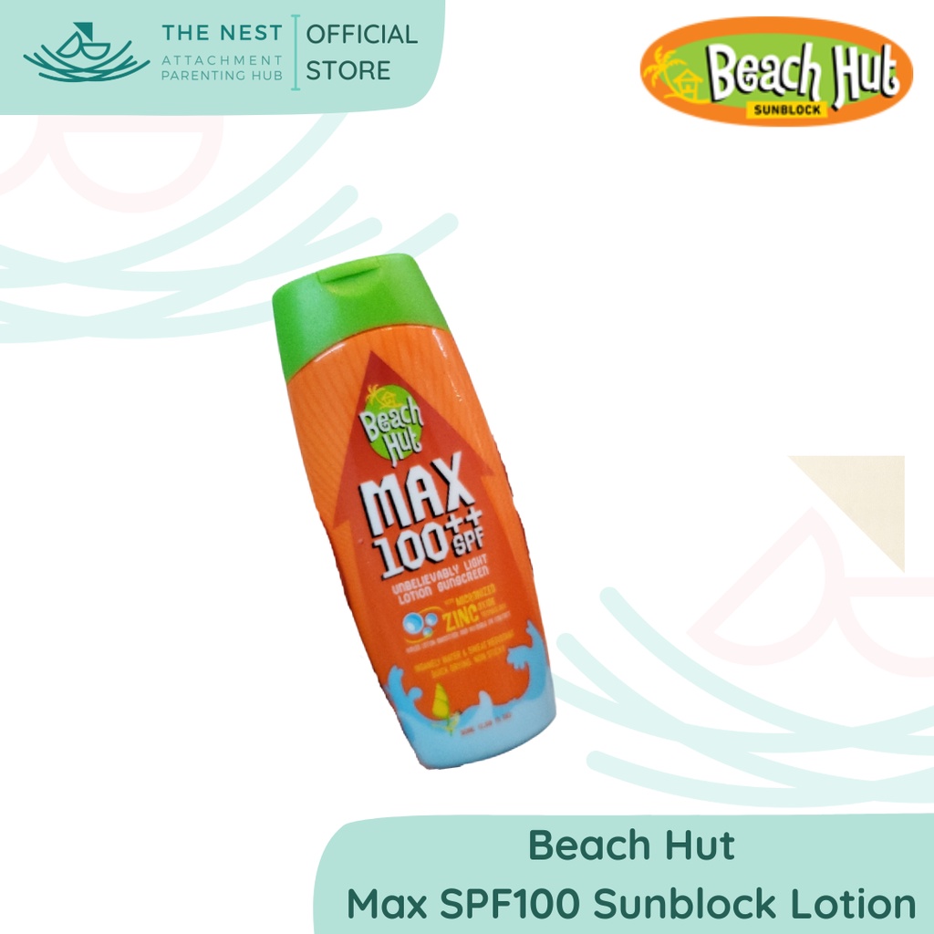 Beach Hut Max SPF100 Sunblock Lotion 50ML | Shopee Philippines