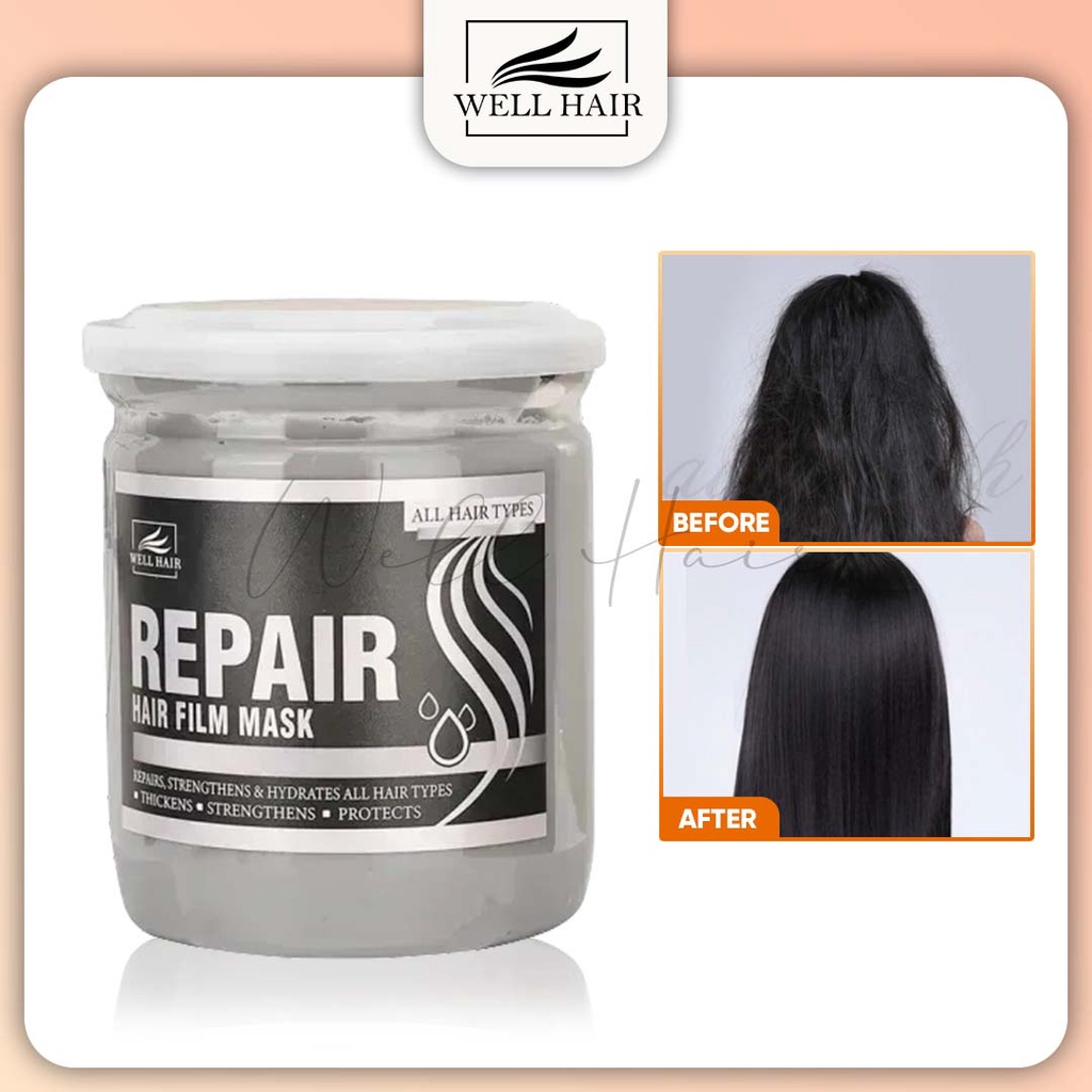 Well Hair Hair Film Mask Moisturizing Repair Damage Dry Frizzy Smooth ...