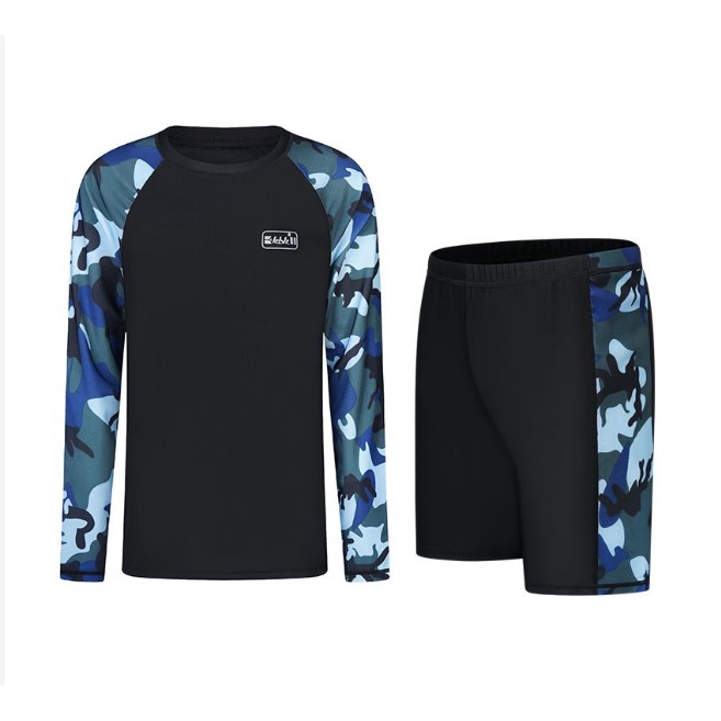 #9131 8-14yrs Boys Rush Guard set Terno Swimsuit Kids Beach Water ...