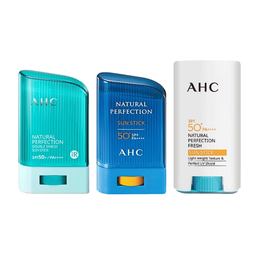 AHC Natural Perfection Fresh Sun Stick/ Natural Perfection Double Shield Sun Stick 14g/17g/22g ...