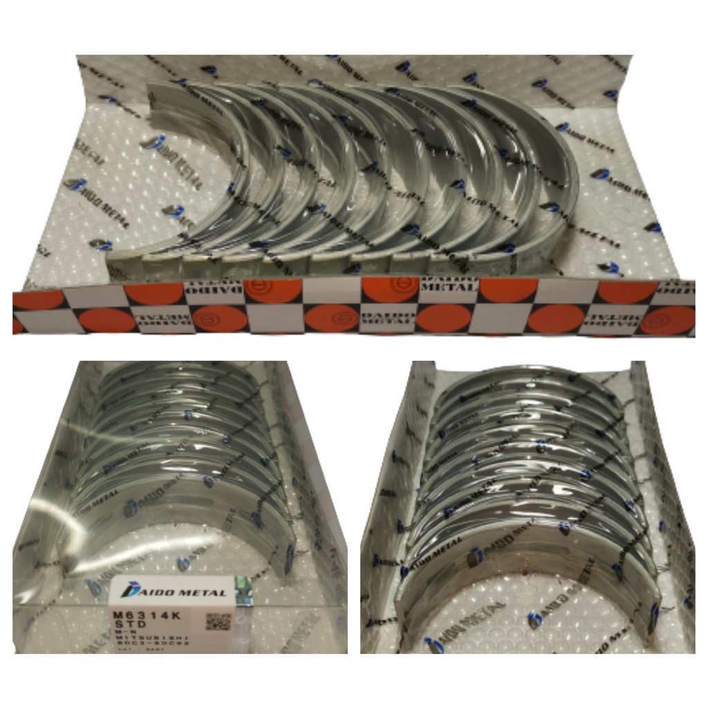 DAIDO Main Bearing For MITSUBISHI 8DC2 / 8DC4 / 8DC6 / 8DC7 / 8DC8 ...