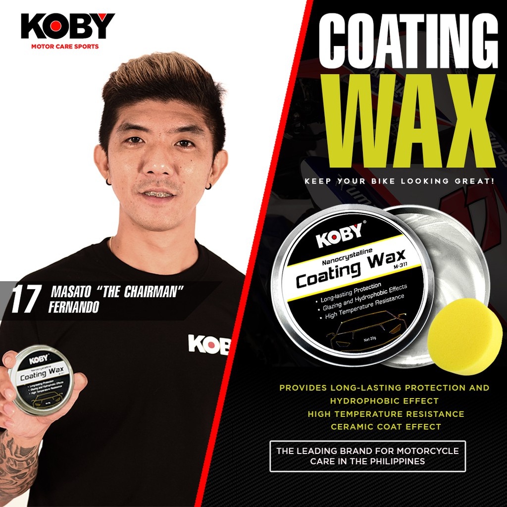 Original 100% Authentic Koby Nano Crystalline Hydrophobic Coating Wax ...