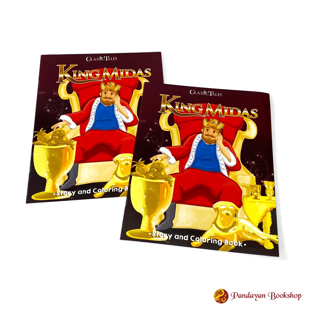 King Midas Classic Tales Story and Coloring Book | Shopee Philippines