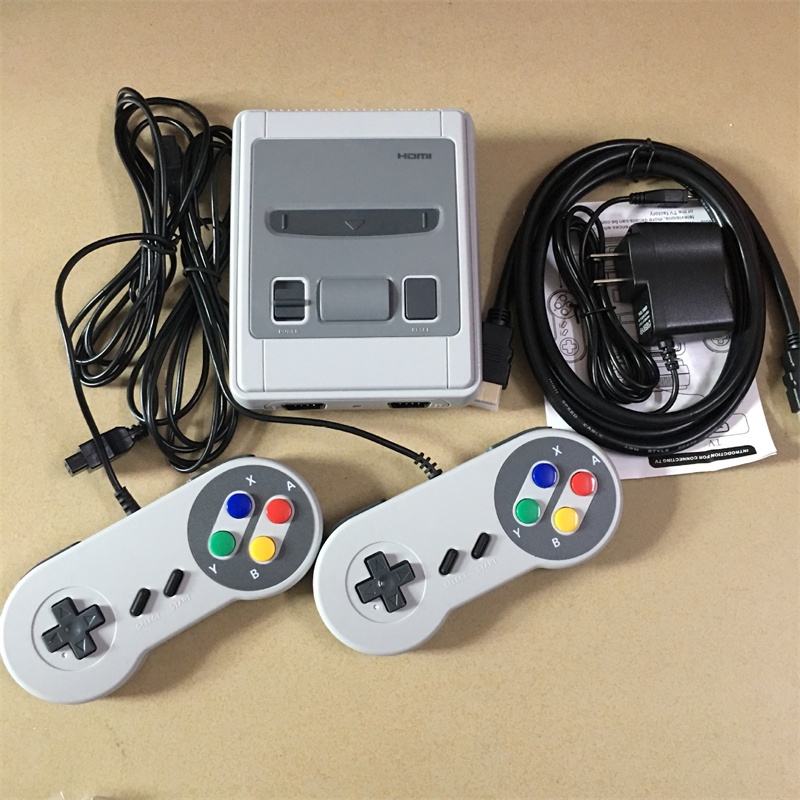 Built-in 620 Games Super SNES Mini TV Game Console 8 Bit Retro Classic ...