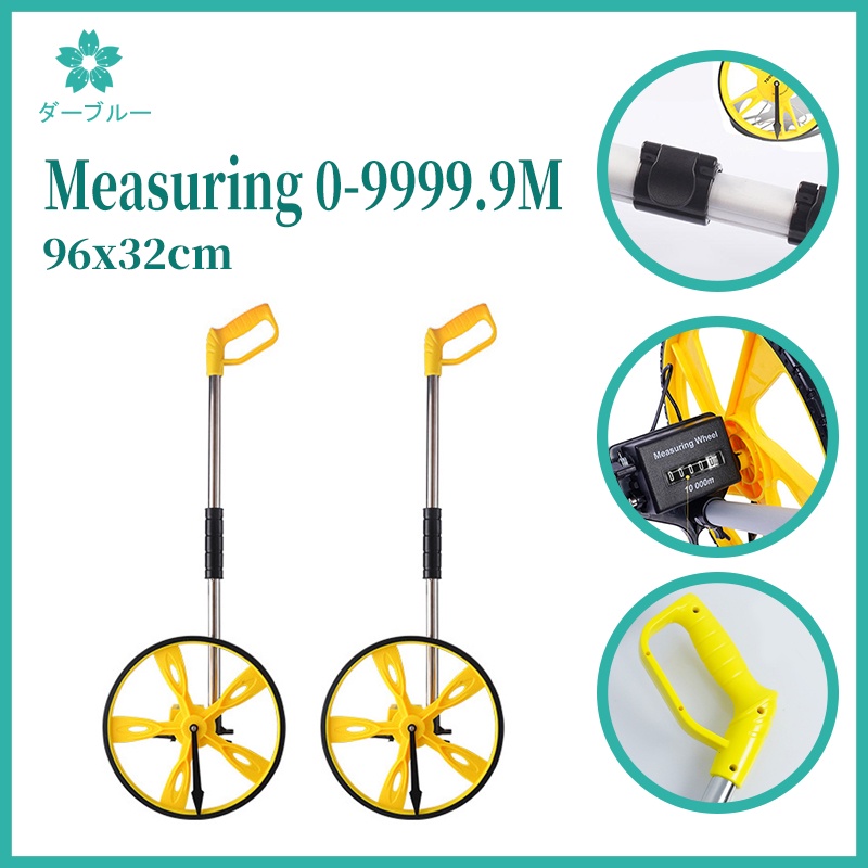 1 PcsMeasuring Wheel Mechanical Distance Counter Wheel Professional ...