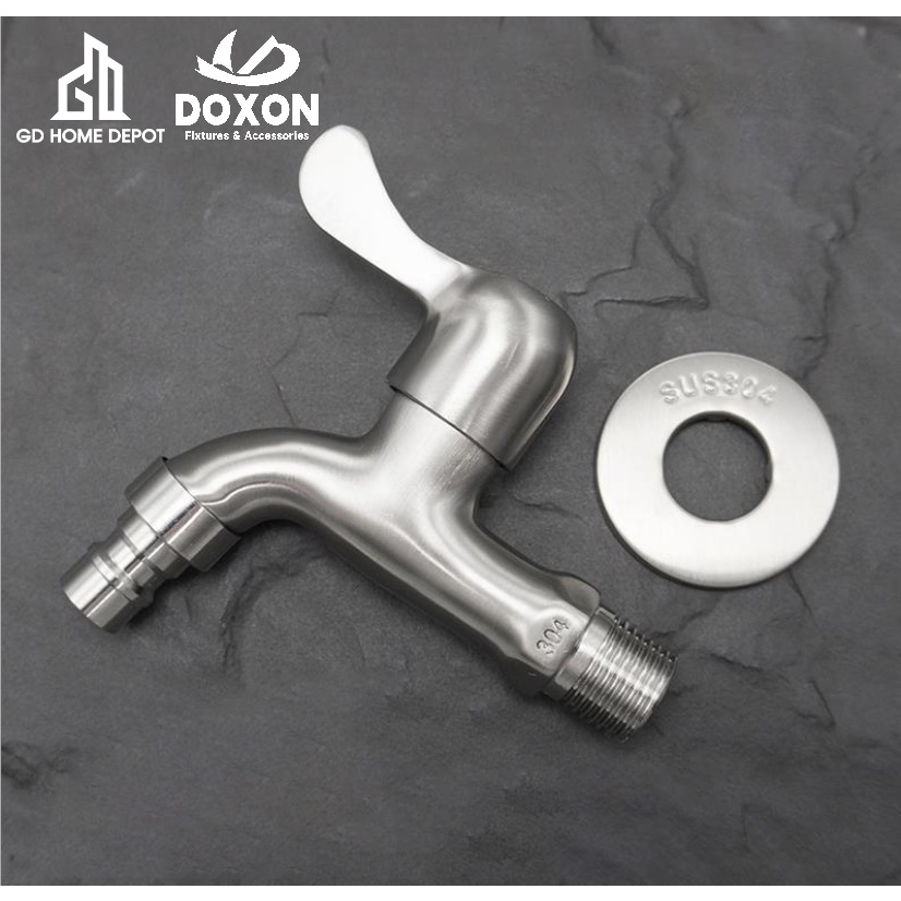 Doxon High Quality SUS304 Stainless Cold Tap Wall Faucet Washing ...