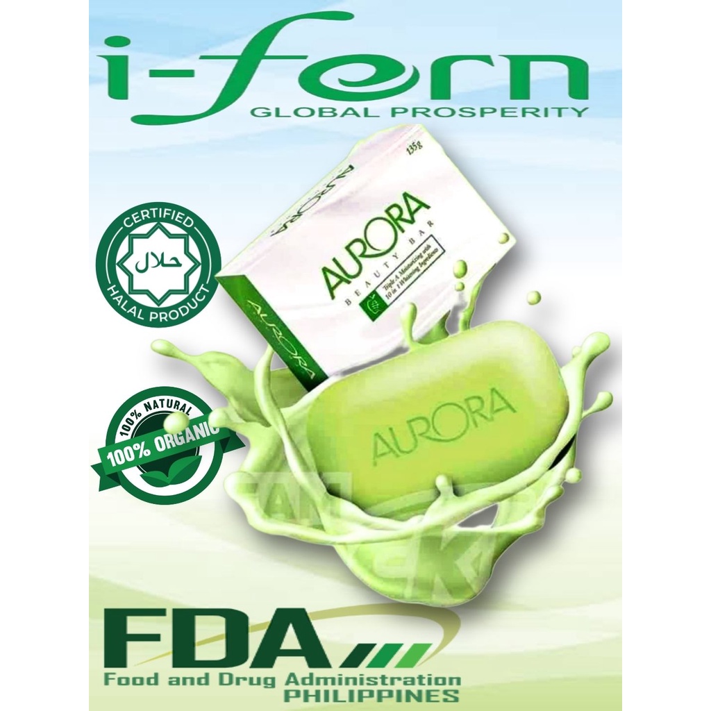 FERN AURORA BEAUTY BAR SOAP | Shopee Philippines