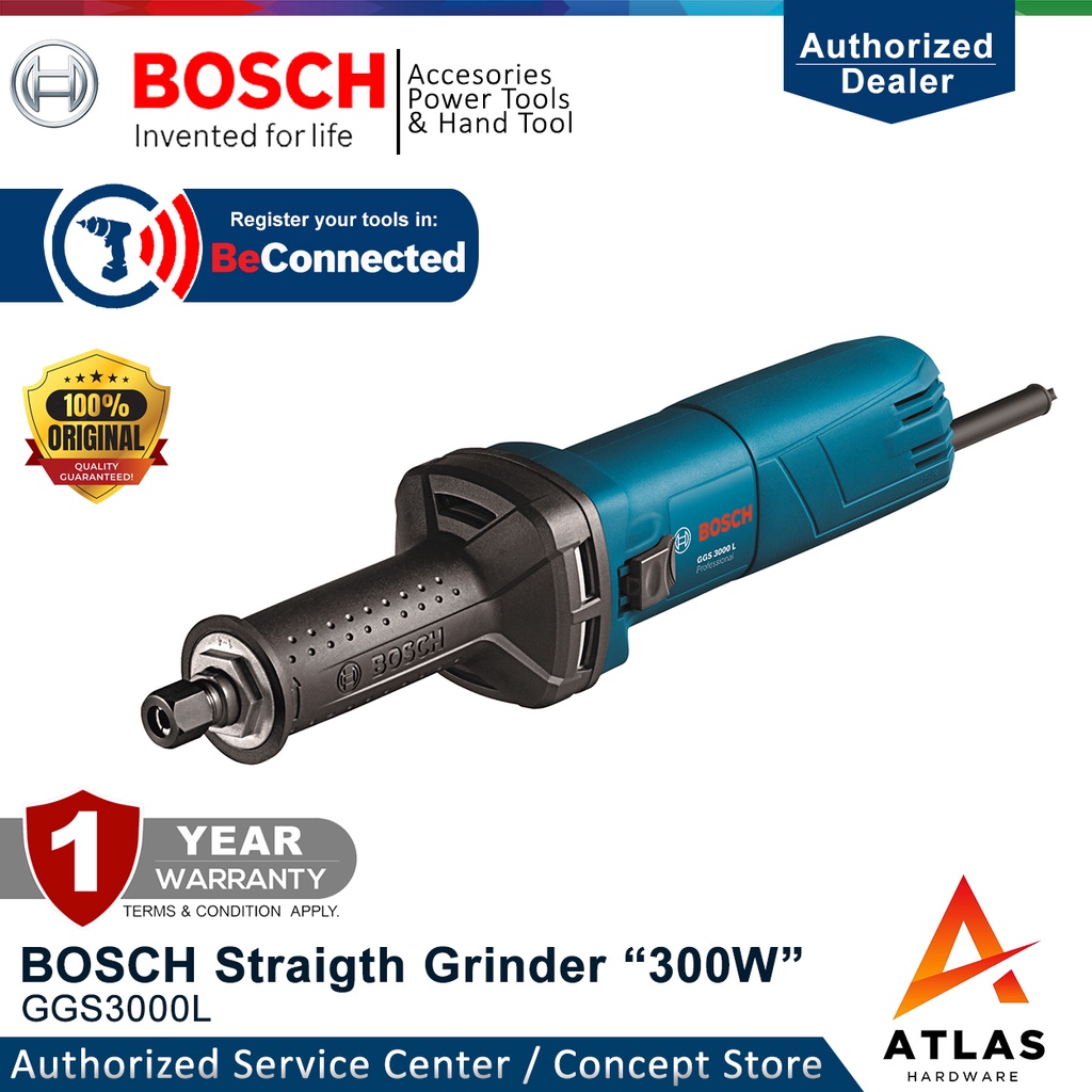 Bosch GGS3000L Straight Grinder | Shopee Philippines