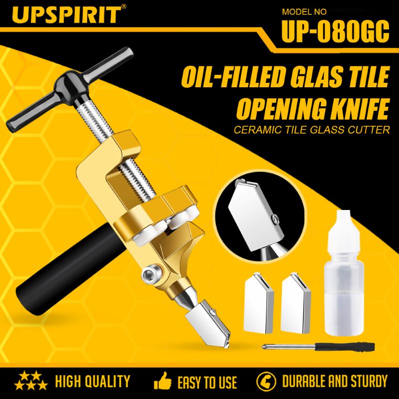 Manual Tile Mirrors Cutter Multi-Functional Glass Cutter Set Ceramic ...