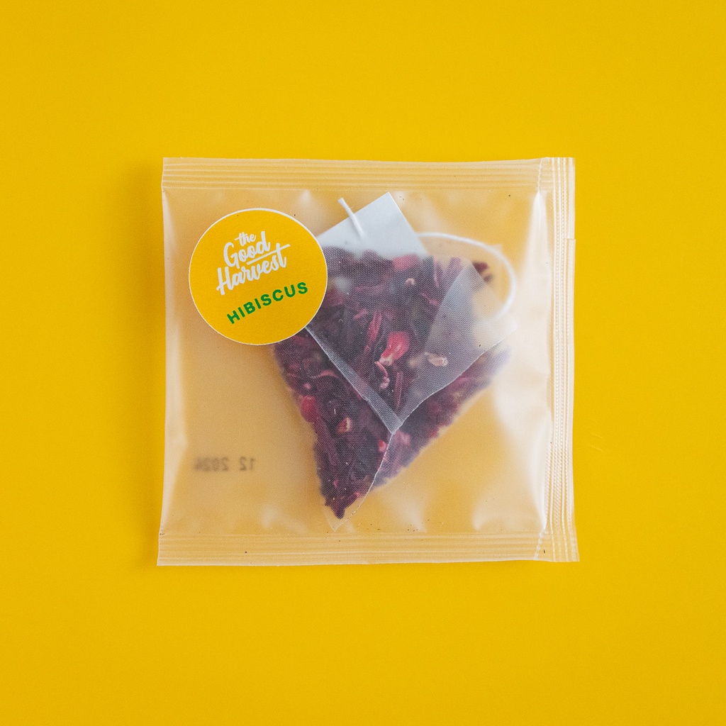 Hibiscus Pyramid Tea Bags - Loose Leaf Tea | Shopee Philippines